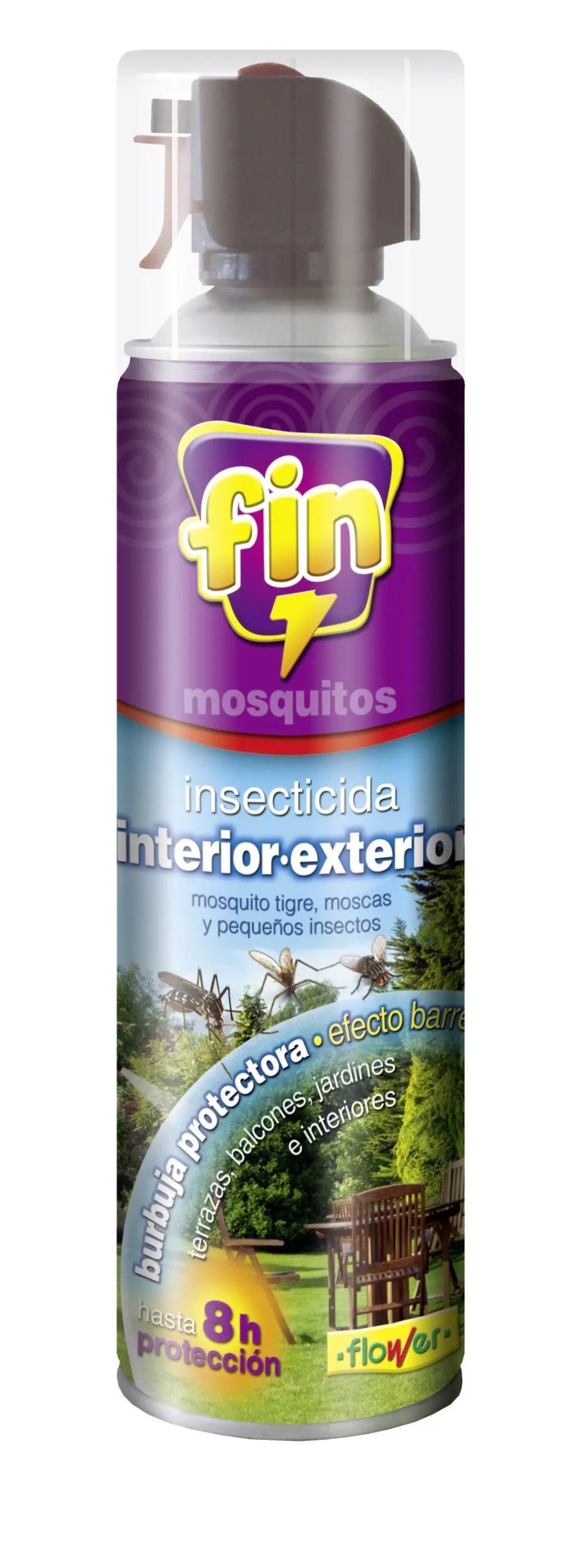 Flower Insecticida Fin Mosquitos Interiores Y Exteriores 650 Cc - Jamón ...